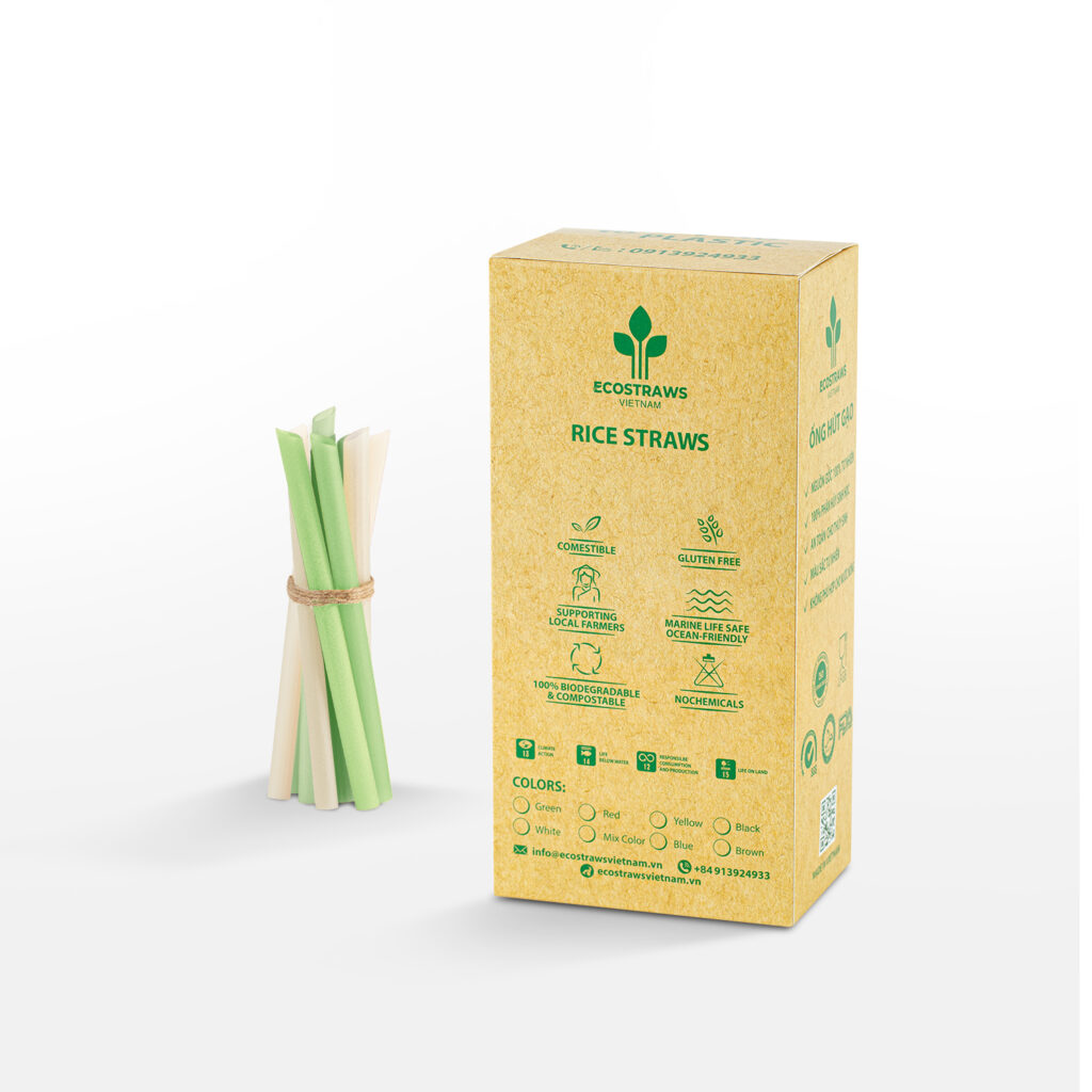 SMALL SIZE RICE STRAWS – Φ4,5 - Creating a green life