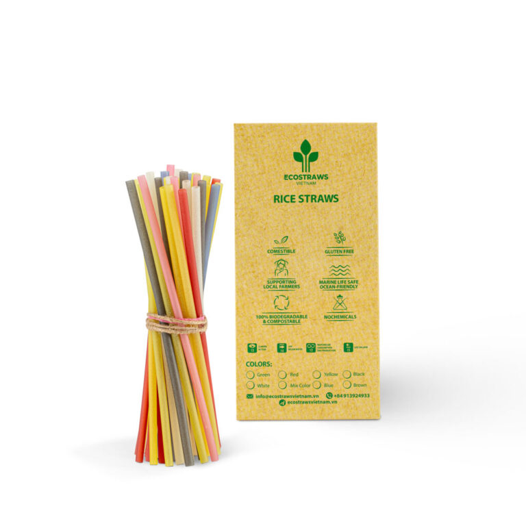 RICE STRAWS ECO STRAWS - SOLUTION FOR A GREEN LIFE - Creating a green life